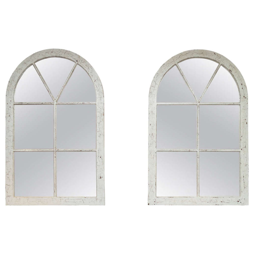 White Painted Industrial Window, English, circa 1880 - Garden Court ...