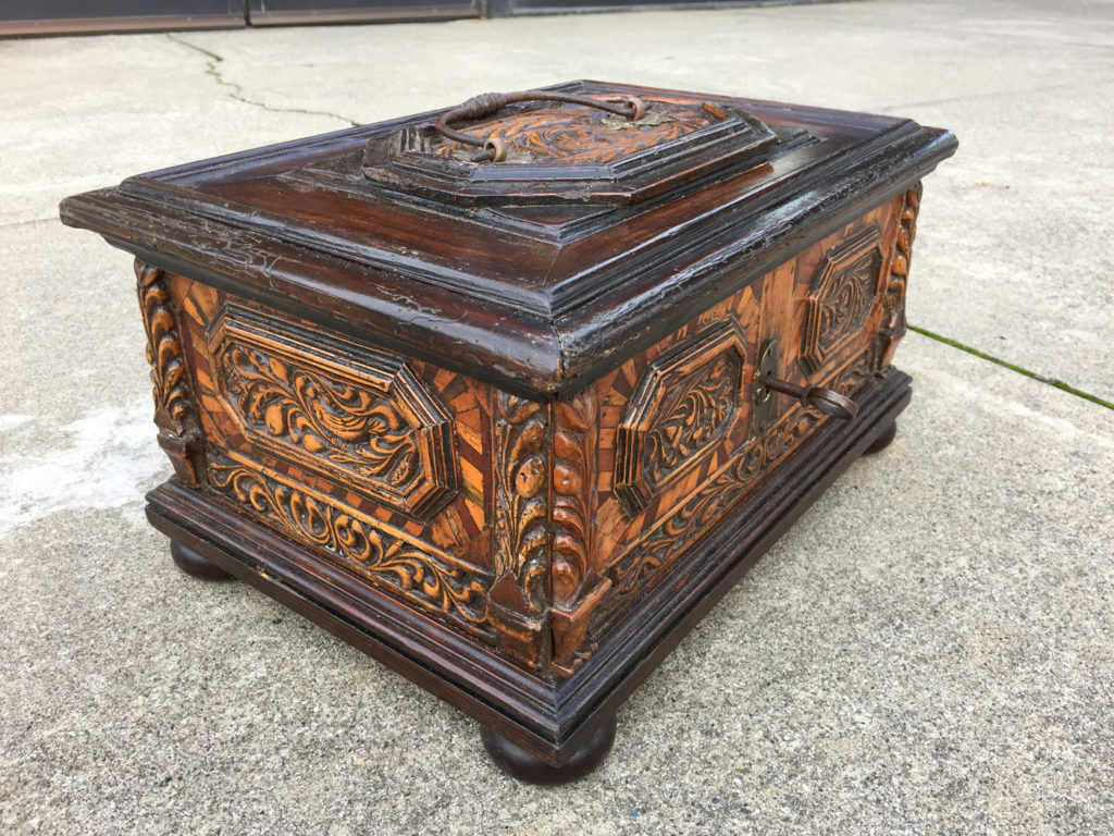 Very Rare Northern Italian Baroque Chest circa 1700 - Garden Court Antiques