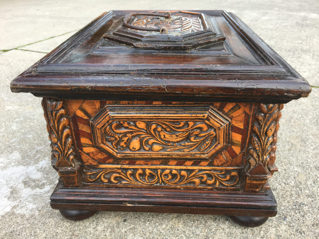 Very Rare Northern Italian Baroque Chest circa 1700 - Garden Court Antiques