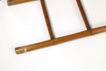 Faux Bamboo Victorian Period Carved Wooden Ladder 415 355-1690