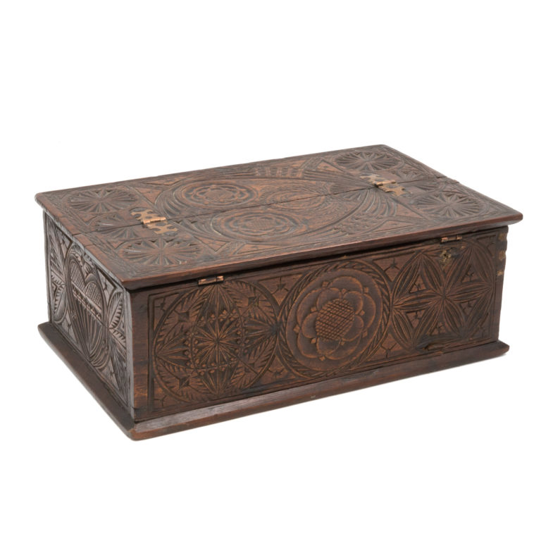 17th Century Intricately Carved Box (415) 355-1690