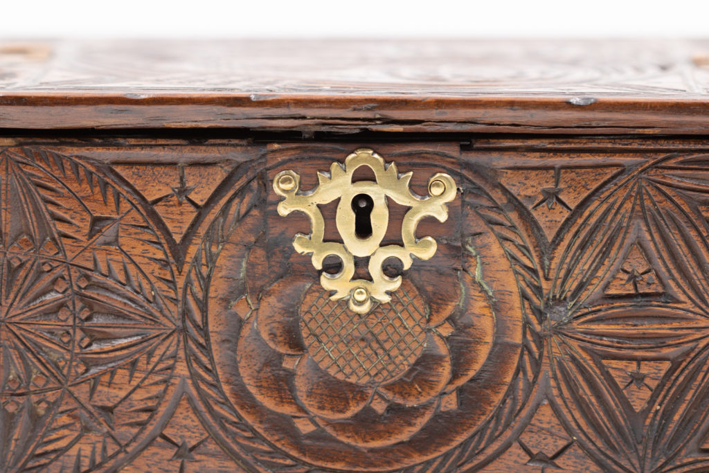 17th Century Intricately Carved Box (415) 355-1690