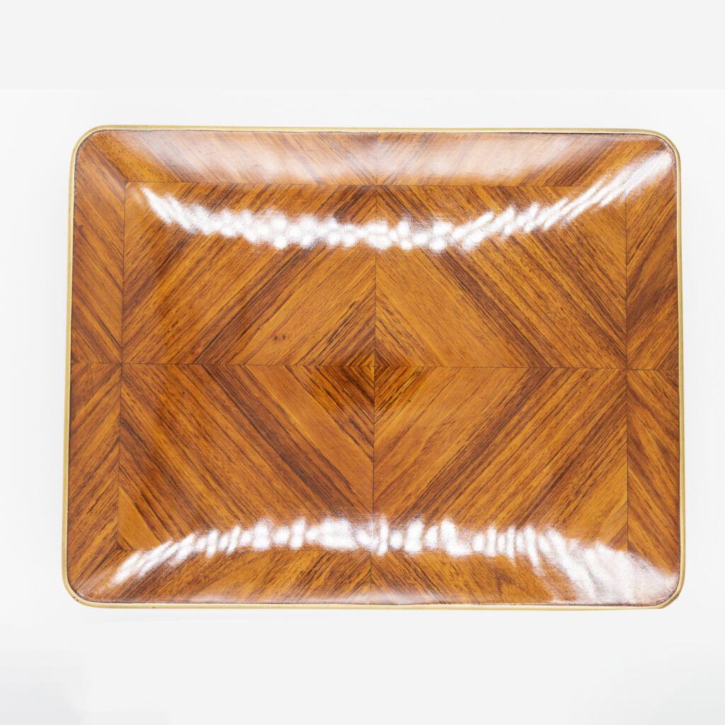 An Elegant French Games Token Box In Rare Kingwood; French Circa 1860 ...