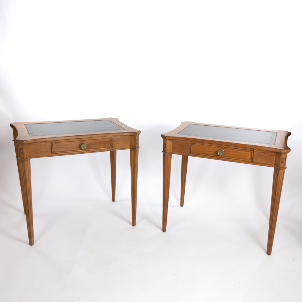 Pair Of Neoclassical Style Side Tables, American 20th Century - Garden ...