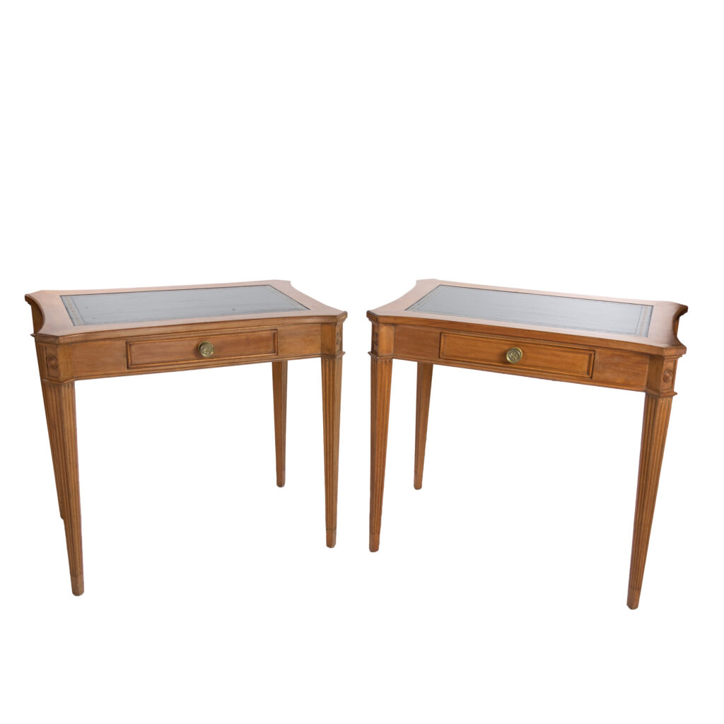 Pair Of Neoclassical Style Side Tables, American 20th Century - Garden ...