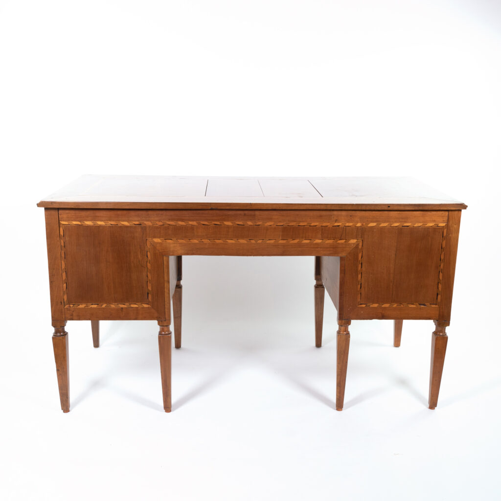 Italian Neoclassical Five Drawer Fruitwood Writing Desk, Circa 1790 ...
