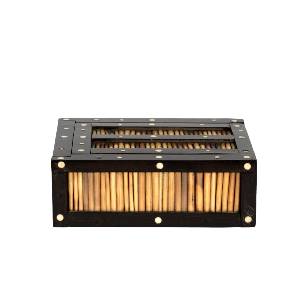 Anglo Indian Ebony and porcupine quill box with sliding top, Circa 1880 ...